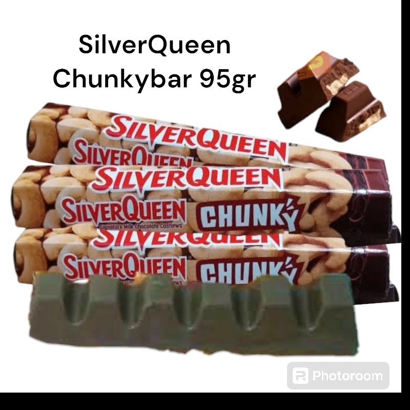 Jual Cokelat Silverqueen Chunkybar besar 95gr | Shopee Indonesia