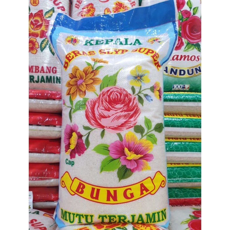 Jual beras premium SLYP BUNGA SUPER | Shopee Indonesia