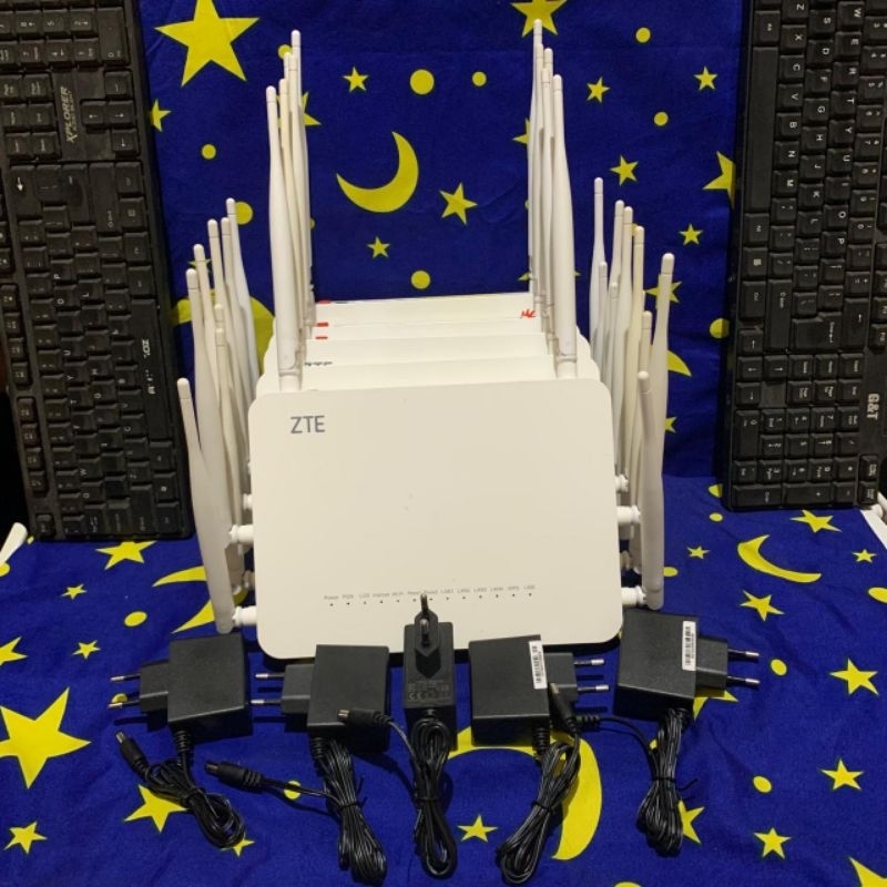 Jual ZTE F670 PREMIUM FHG6245N HW HG8245U ROUTER GPON ONT Wi-Fi Dual ...