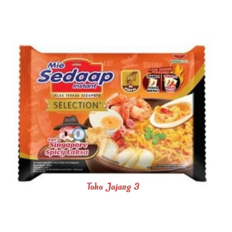 Jual MIE SEDAP - Mie Sedaap Singapore Spicy Laksa @83gr - Mie Instan ...