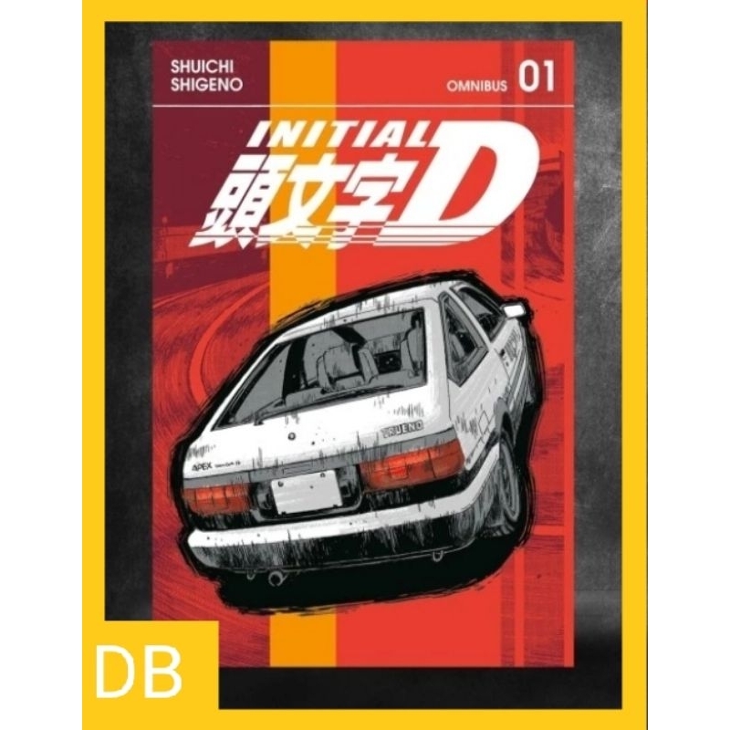 Jual manga initial D omnibus1by Shuichi shigeno | Shopee Indonesia