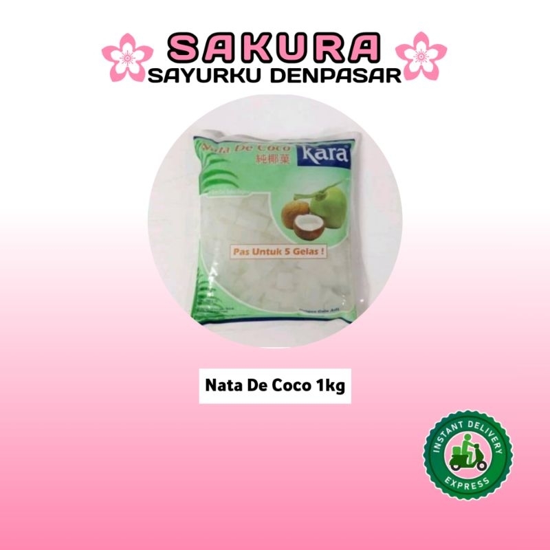 Jual Nata De Coco Kara 1kg - SAKURA | Shopee Indonesia