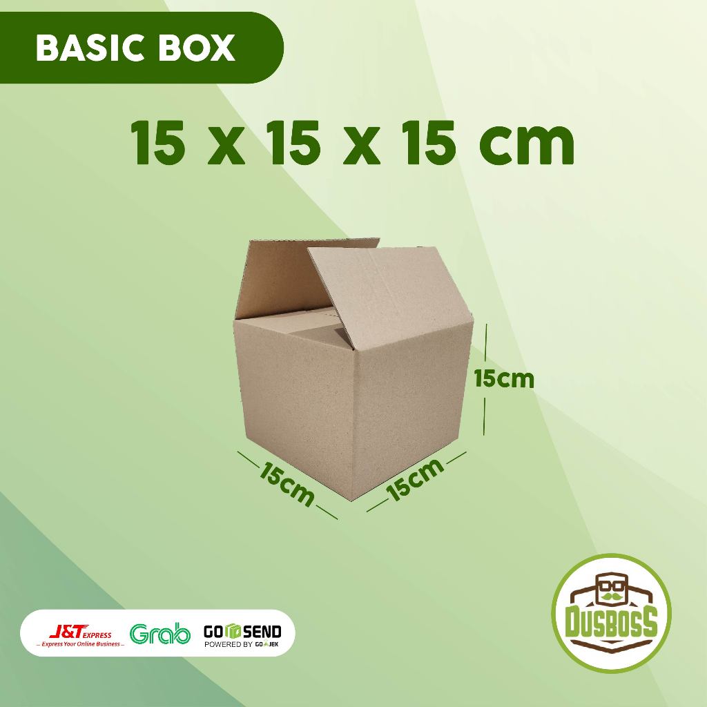 Jual BOX KARDUS 15x15x15 cm DUS PACKING | Shopee Indonesia