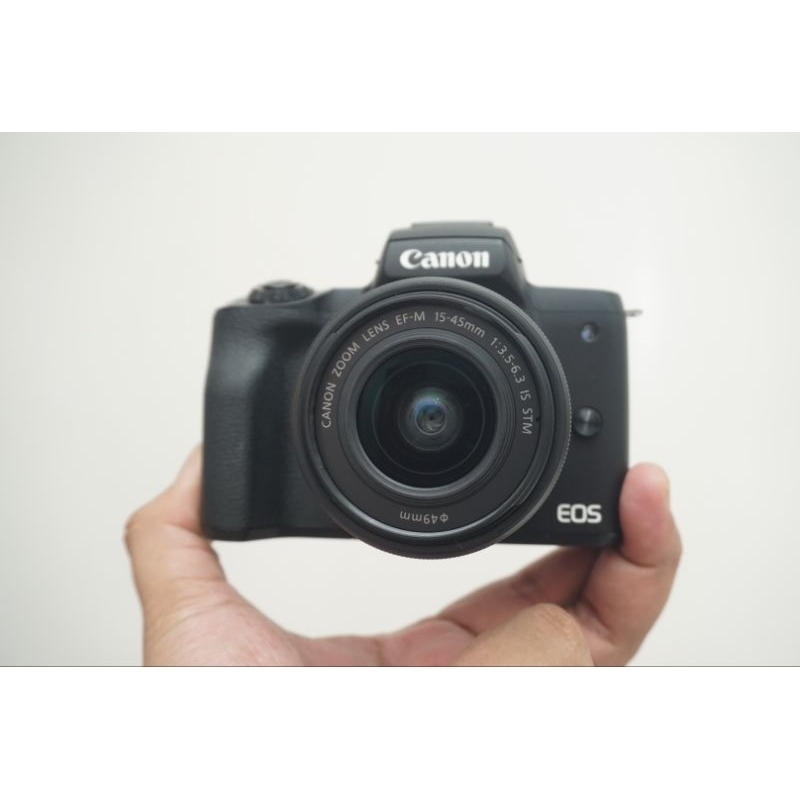 Jual CANON EOS M50 KIT 15-45mm IS STM WIFI Mirrorless Kamera J08 ...