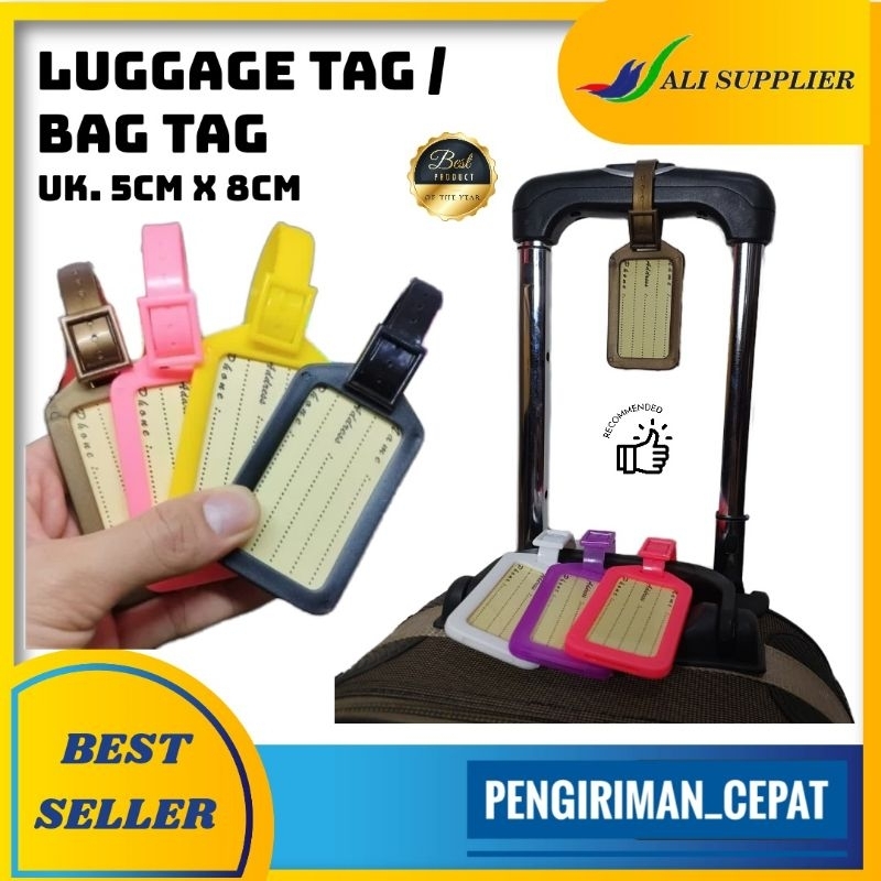 Jual Gantungan Tas / Luggage Tag / Pengenal Tas / Bag ID / Tas ID / ID ...