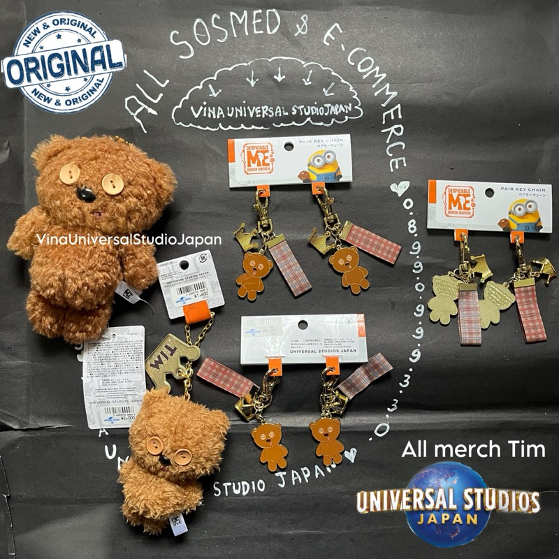 Jual Universal studio Japan Merchandise Original boneka tim minion usj ...