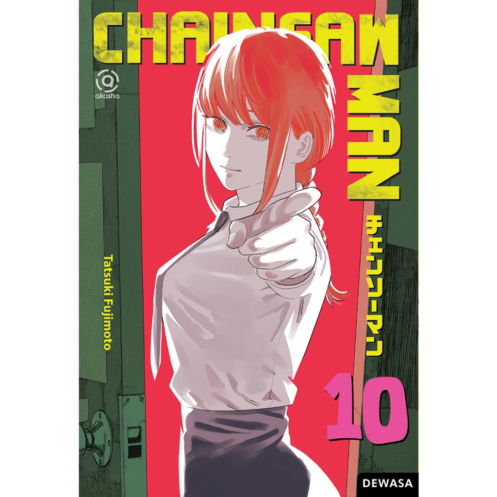 Jual KOMIK AKASHA : CHAINSAW MAN 10 - TATSUKI FUJIMOTO | Shopee Indonesia