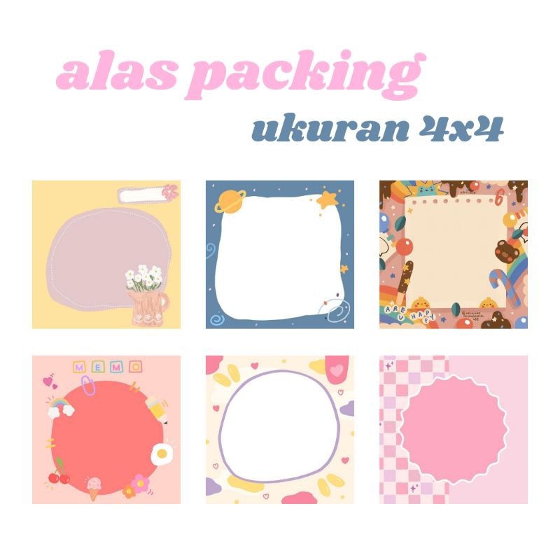 Jual alas packing - alas packing aksesoris - alas mini gift - alas ...