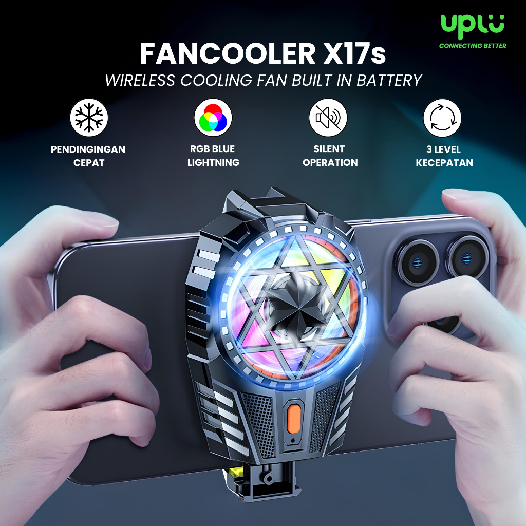 Jual Wellup X17S Fun Cooler GMR02s Fancooler Radiator Pendingin HP ...