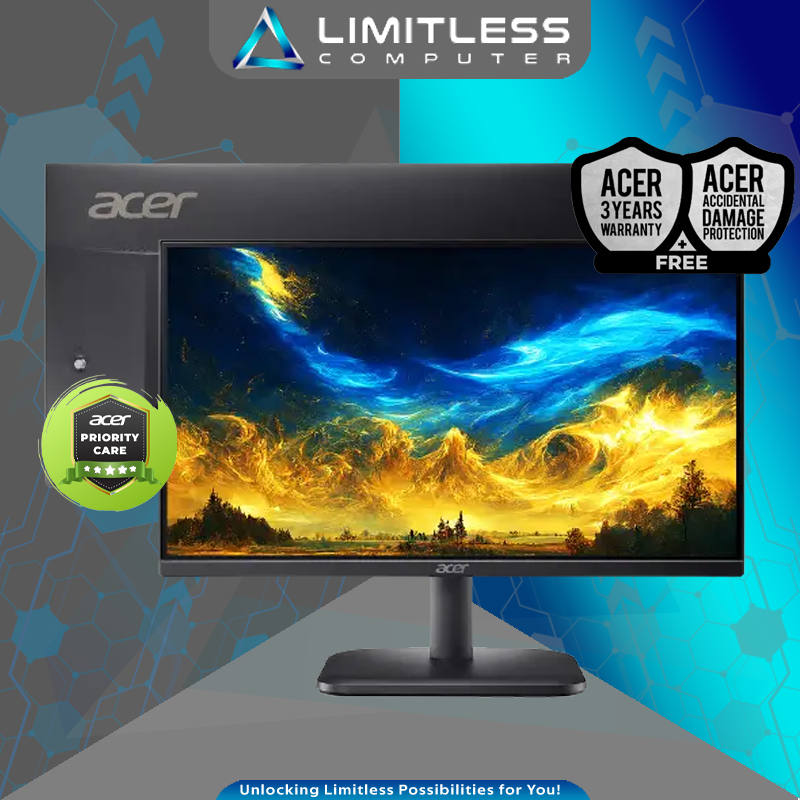 Jual Acer EK SERIES 100Hz FHD IPS HDMI VGA LED Monitor EK221QE3 EK251QE ...