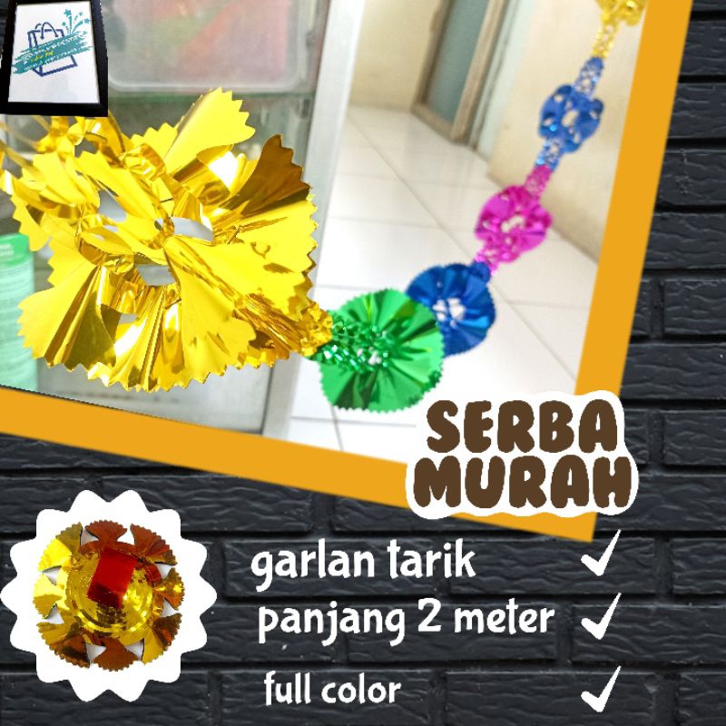Jual (dekorasi ruangan) garlan hias, garlan dekorasi, dekorasi pesta ...