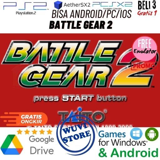 Jual PS 2 Battle Gear 2 | Bisa di PC / Android / IOS Plus Emulator ...