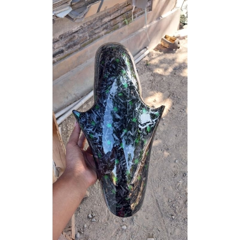 Jual spakbor depan ninja r spakbor depan ninja rr carbon forged celup ...