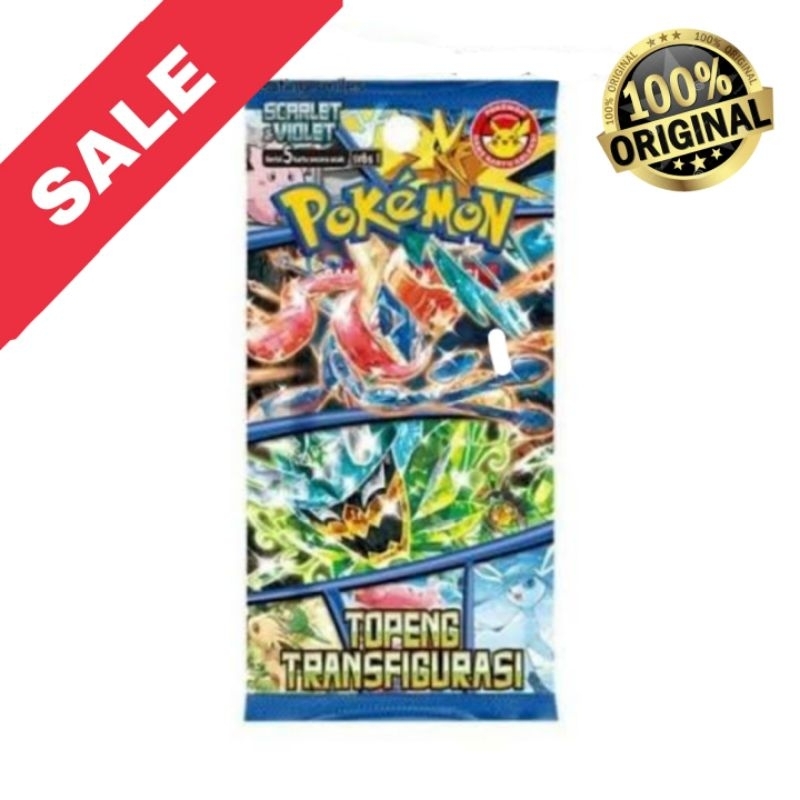 Jual Kartu Pokemon Original pack Topeng Transfigurasi Bahasa Indonesia | Shopee Indonesia