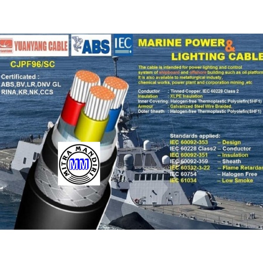 Jual KABEL LISTRIK MARINE CMC CJPF96-SC 2X1,5MM | Shopee Indonesia