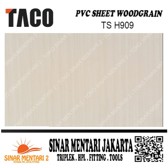 Jual TACO SHEET PVC WOODGRAIN TS H909 | Shopee Indonesia