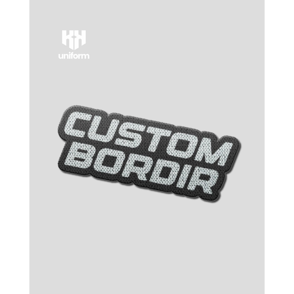 Jual Custom Emblem Bordir/ Patch Tambahan – kk uniform | Shopee Indonesia