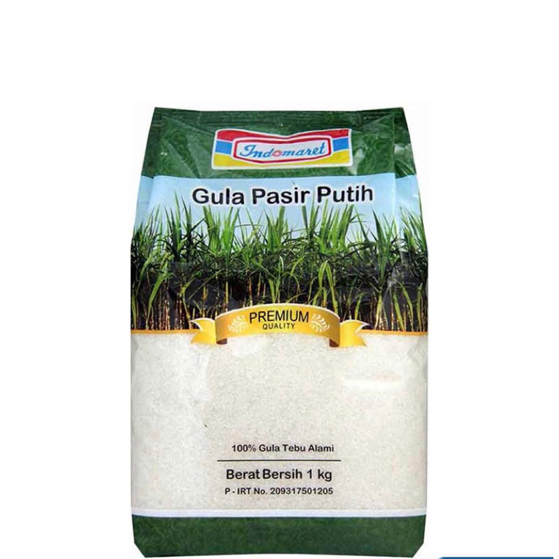 Jual Gula pasir 1kg Indomaret alfamart | Shopee Indonesia