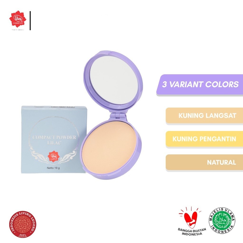 Jual COMPACT POWDER LILAC | Shopee Indonesia
