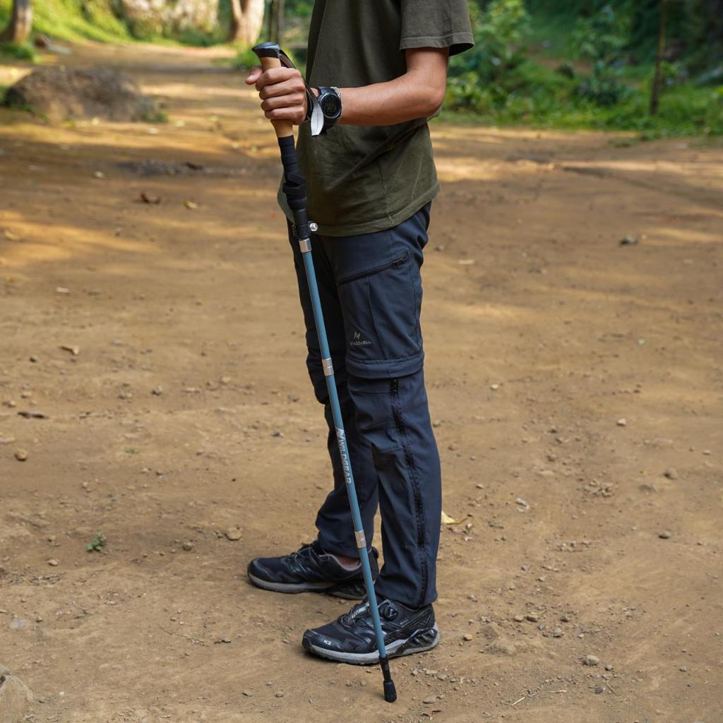 Jual Trekking Pole Lipat Aluminium Four Season WILDSHELL Broadpeak ...
