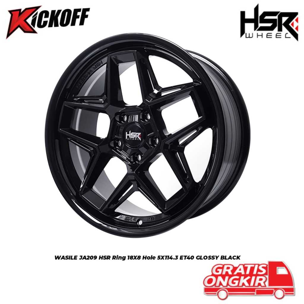 Jual Pelek Mobil Velg Racing HSR WASILE R18 Buat ALTIS YARIS GR NEW ...