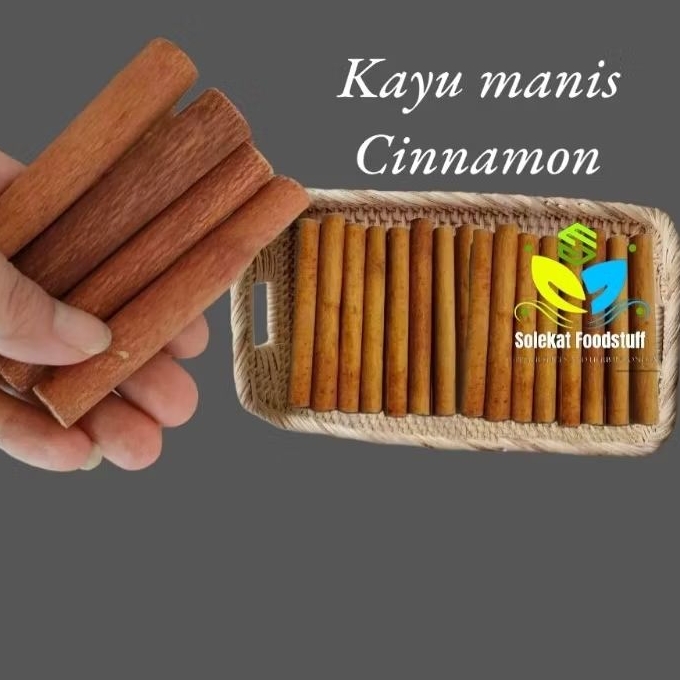 Jual Kayu Manis Stick 10 cm 100gr - 250gr Cinnamon Stick 10cm Rempah ...