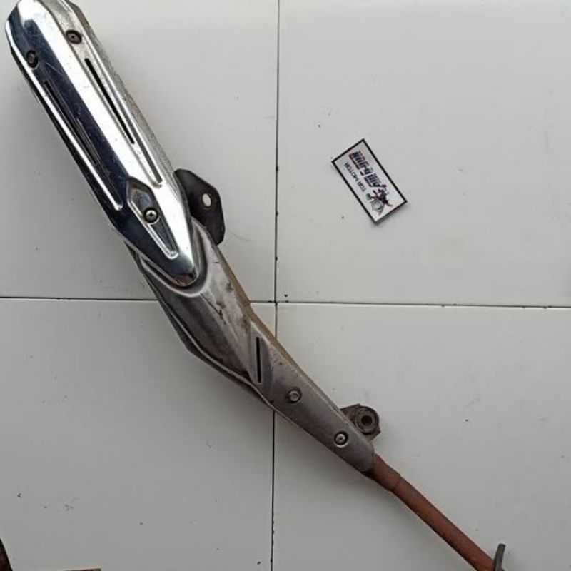 Jual knalpot original copotan yamhan jupiter mx 135 new normal standart ...