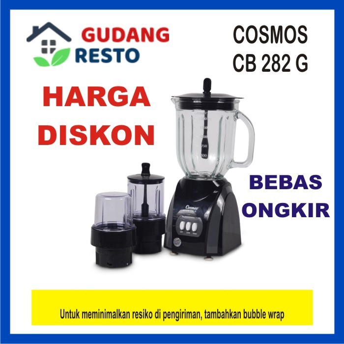Jual COSMOS Blender CB 282 G / CB 282G Gelas Kaca CB282G 282G | Shopee ...
