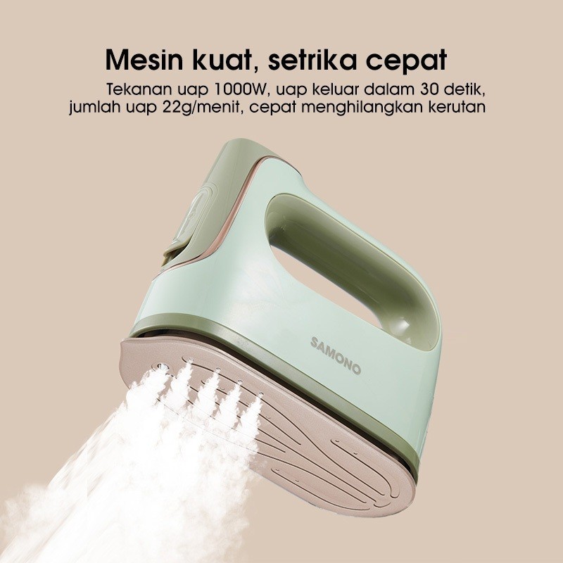 Jual SAMONNO Setrika Uap Elektrik Tangki Besar 3 Level Uap 3 in 1 ...