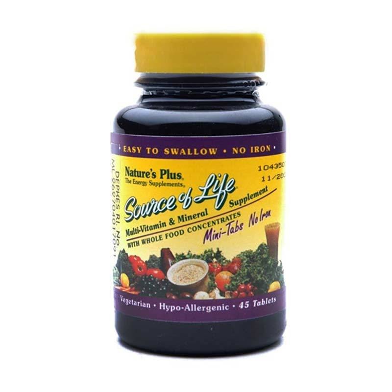 Jual Nature's Plus Sol Mini Tabs 45's | Shopee Indonesia