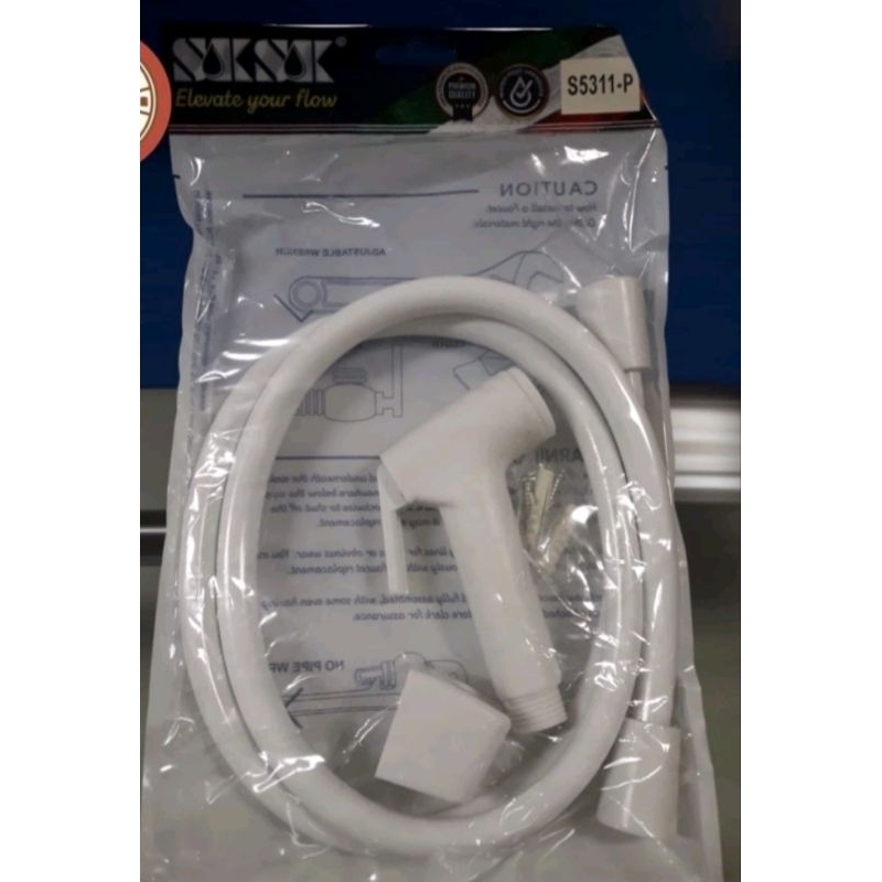 Jual Jet Shower Putih PVC/ Shower Bidet Cebok Toilet | Shopee Indonesia