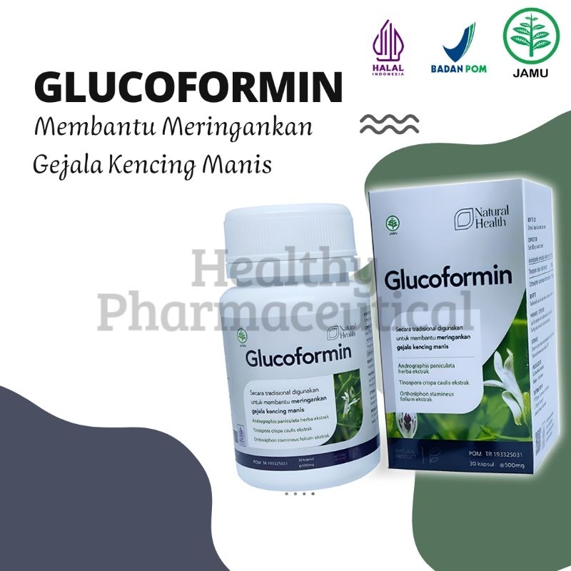 Jual GLUCOFORMIN Asli Original Obat Diabetes Obat Kencing Manis Obat ...
