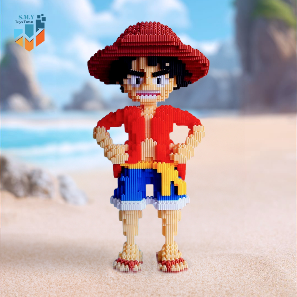 Jual SMY Toystown Nano Blocks One Piece Luffy Strawhats Tony Chopper 3D ...