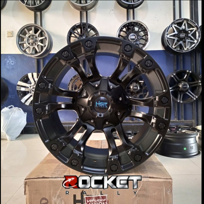 Jual Pelek Mobil Offroad Ring 18 HSR LUMBIS Baut 6X139,7 For Pajero ...