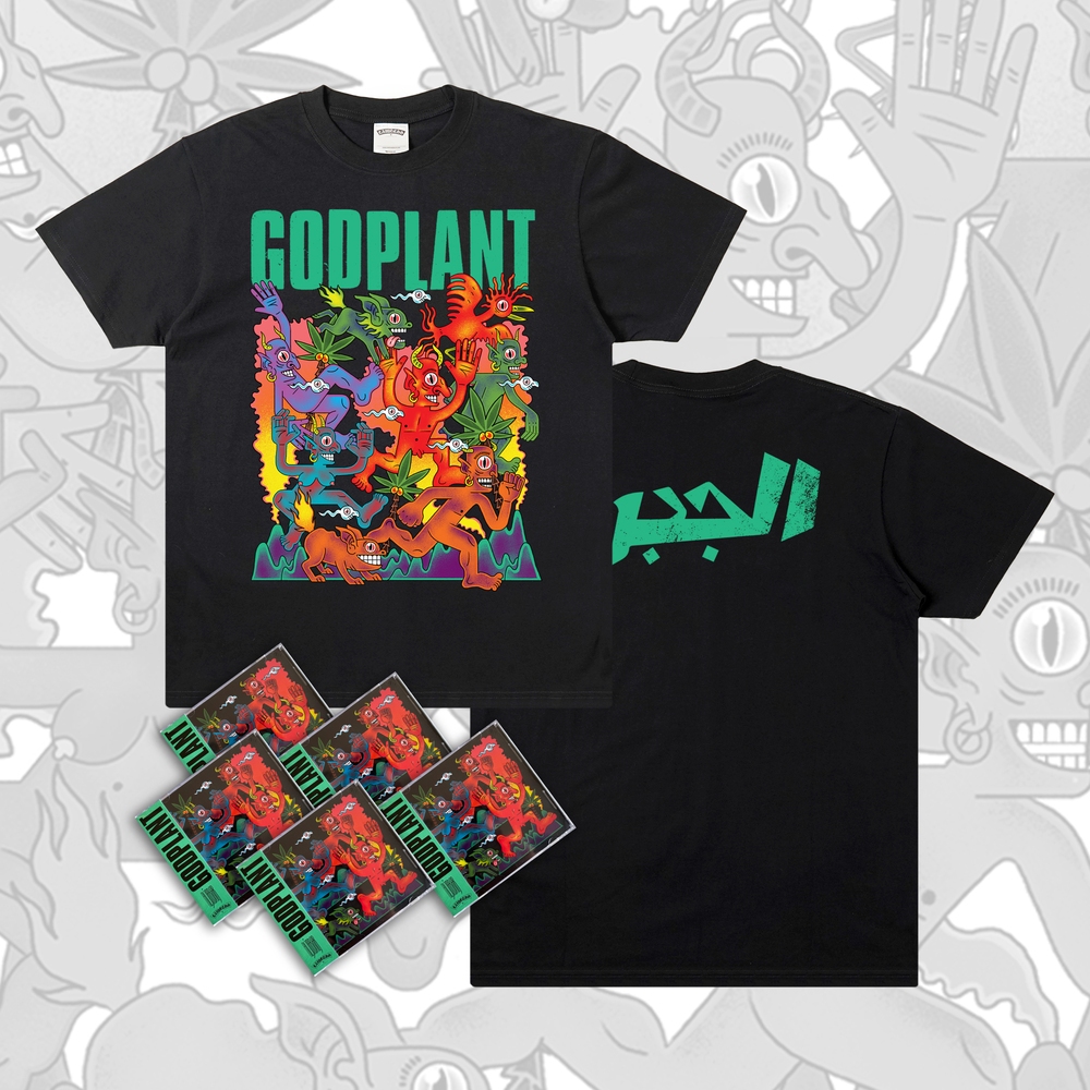 Jual Lawless Jakarta Records - Godplant - Aljabar T-Shirt & CD - Bundle ...