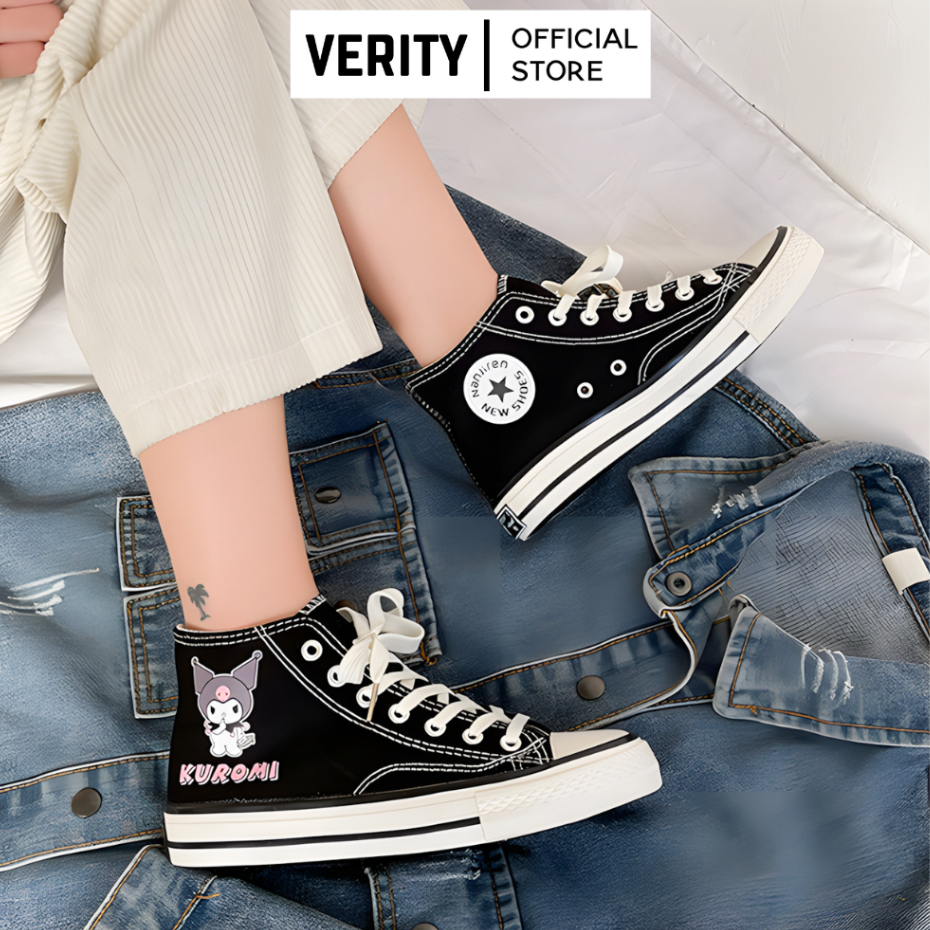 Jual VERITY Sepatu Korean Style Wanita Kuromi | Shopee Indonesia
