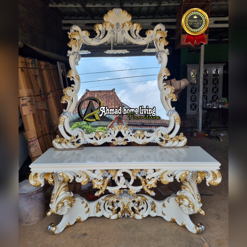Jual MEJA RIAS SULTAN MEJA RIAS 3d UKIR MEWAH MIROR LUXURY PREMIUM ...