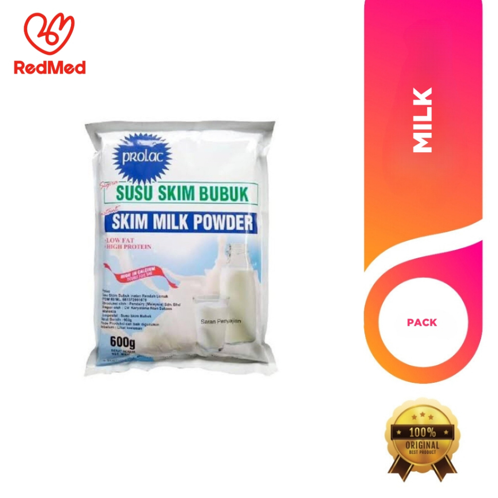 Jual PROLAC SKIM MILK POWDER 600GR | Shopee Indonesia