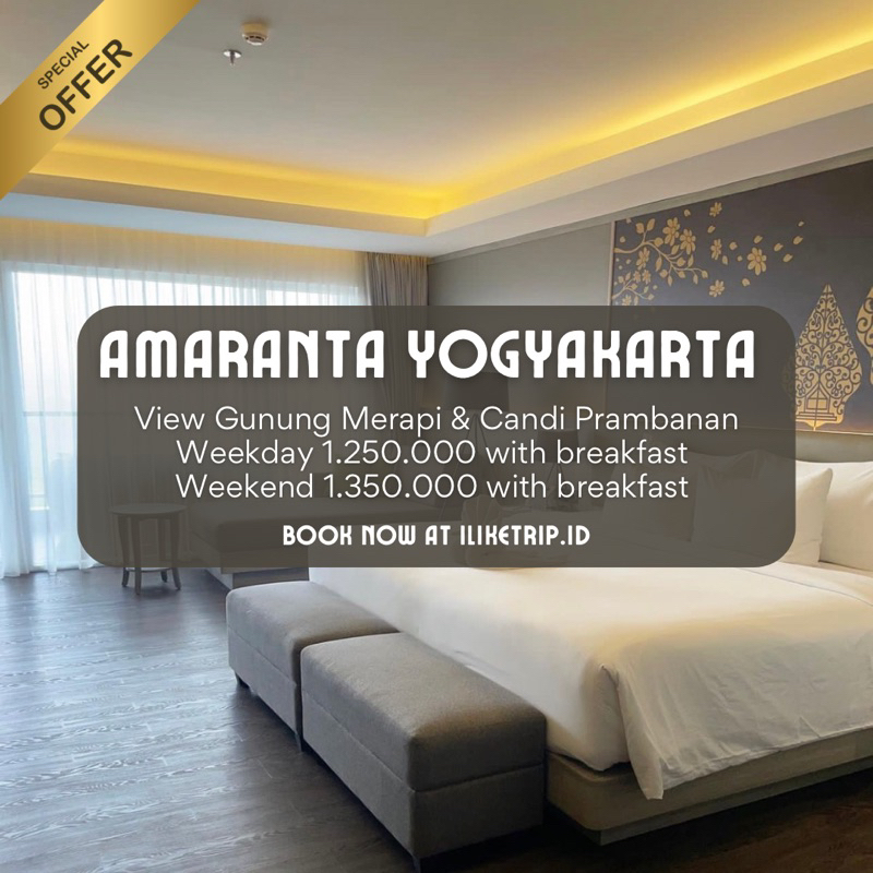 Jual VOUCHER HOTEL AMARANTA YOGYAKARTA | Shopee Indonesia