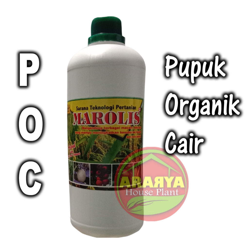 Jual Marolis POC Katalisator / Pupuk Organik Cair Mampu Memperbaiki Tanah Pertanian | Shopee ...