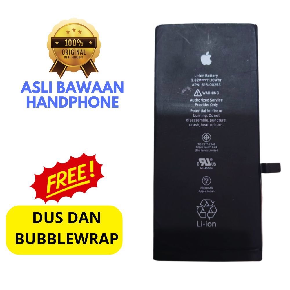 Jual (100% ORIGINAL) baterai ip 7 PLUS original icolor | Shopee Indonesia