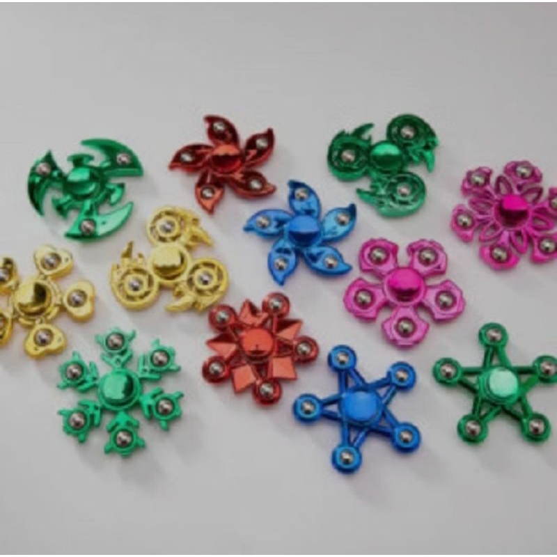 Jual Fidget Hand Spinner Besi Metalik Kemasan Cup | Shopee Indonesia