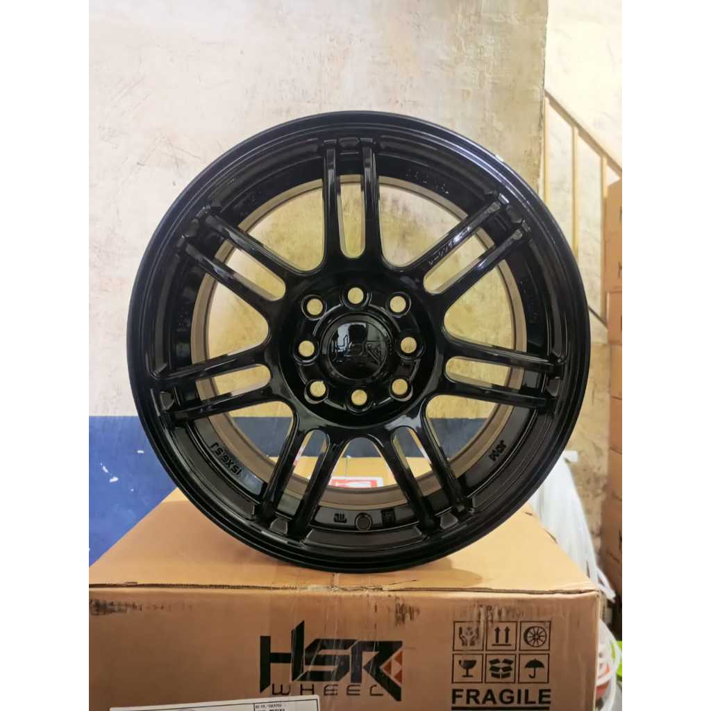 Jual VELG HSR Ring 15 HSR BOON BOROKO R15 UNTUK BRIO VIOS MOBILIO KIJANG | Shopee Indonesia