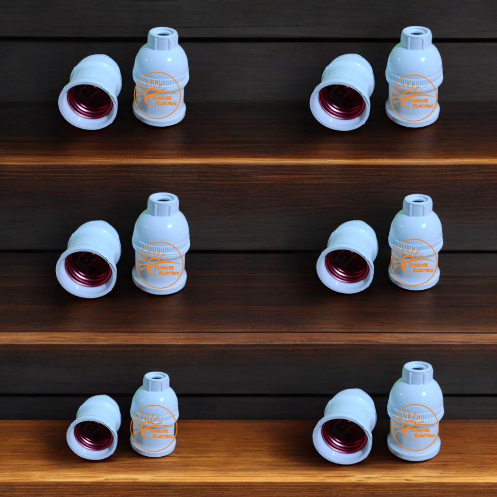 Jual Paket 12 Pcs Hoshi Fitting Lampu Gantung E27 Putih dan Hitam | Shopee Indonesia