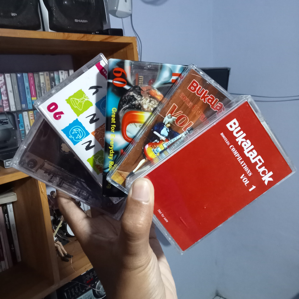Jual Custom Mixtape Kaset Pita C60 & C90 | Shopee Indonesia