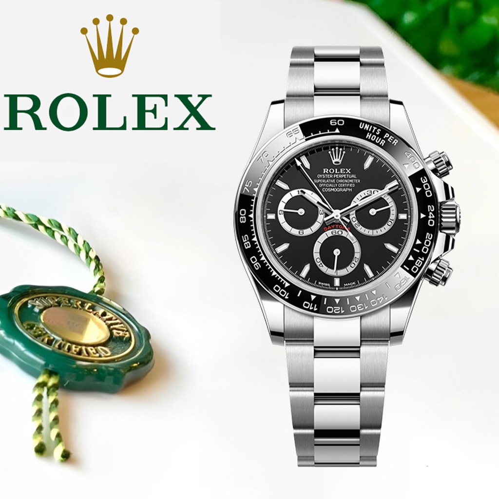 Jual ROLEX 100% Original ROLEX Cosmograph Daytona series black steel ...