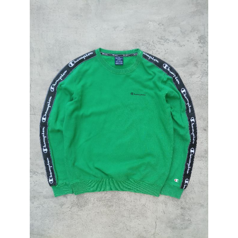 Jual CREWNECK CHAMPION SECOND | CHAMPION LIST TAPED | CHAMPION SCRIPT ...