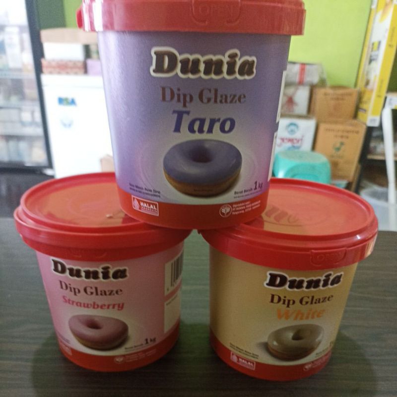 Jual dunia glaze eco kemasan 1kg | Shopee Indonesia