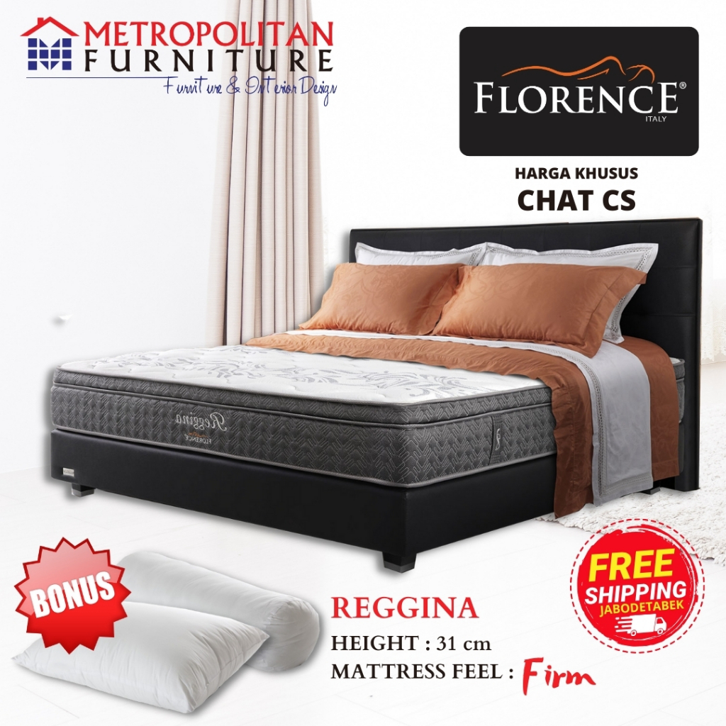 Jual Kasur Springbed Florence Reggina Spring bed matras | Shopee Indonesia