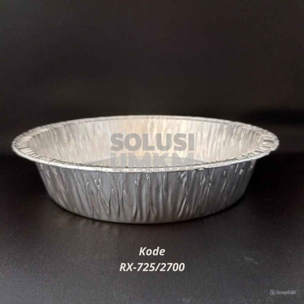 Jual Aluminium Tray 725ml RX-725/RX-2700/Alumunium Tray 725ml RX-725 RX ...